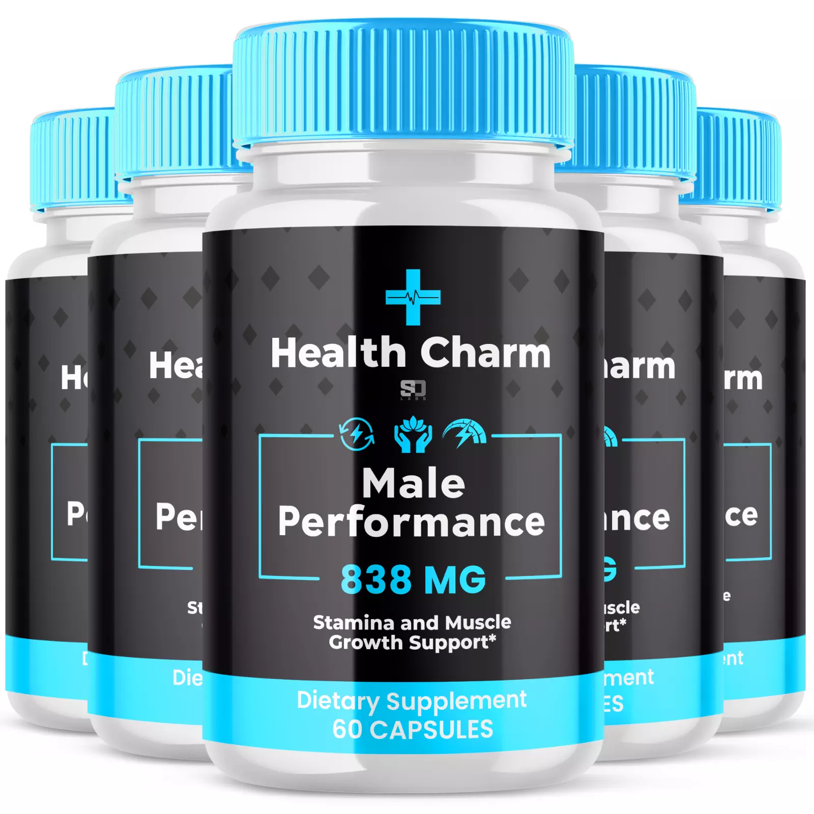 Health Charm for Men Advanced Formula Vitamin Supplement 300 Capsules ...