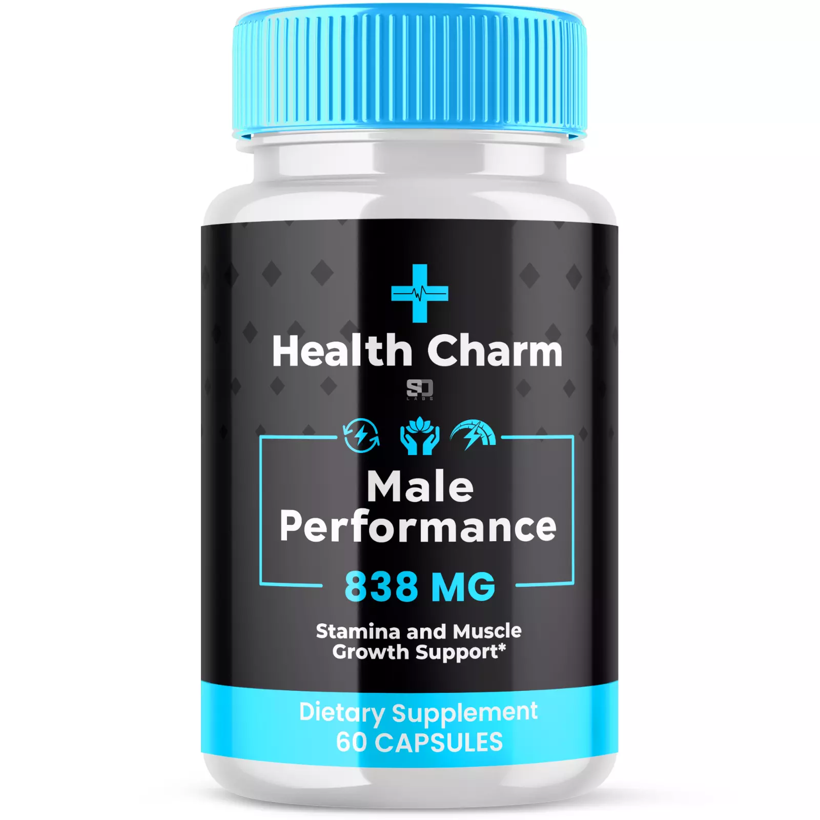 Health Charm for Men Advanced Formula Vitamin Supplement 60 Capsules ...