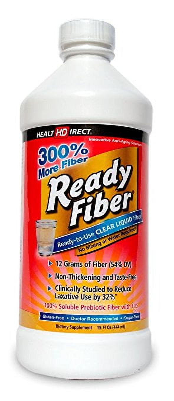 Health Direct - Ready Fiber 100% Natural Liquid Fiber Unflavored - 15 ...