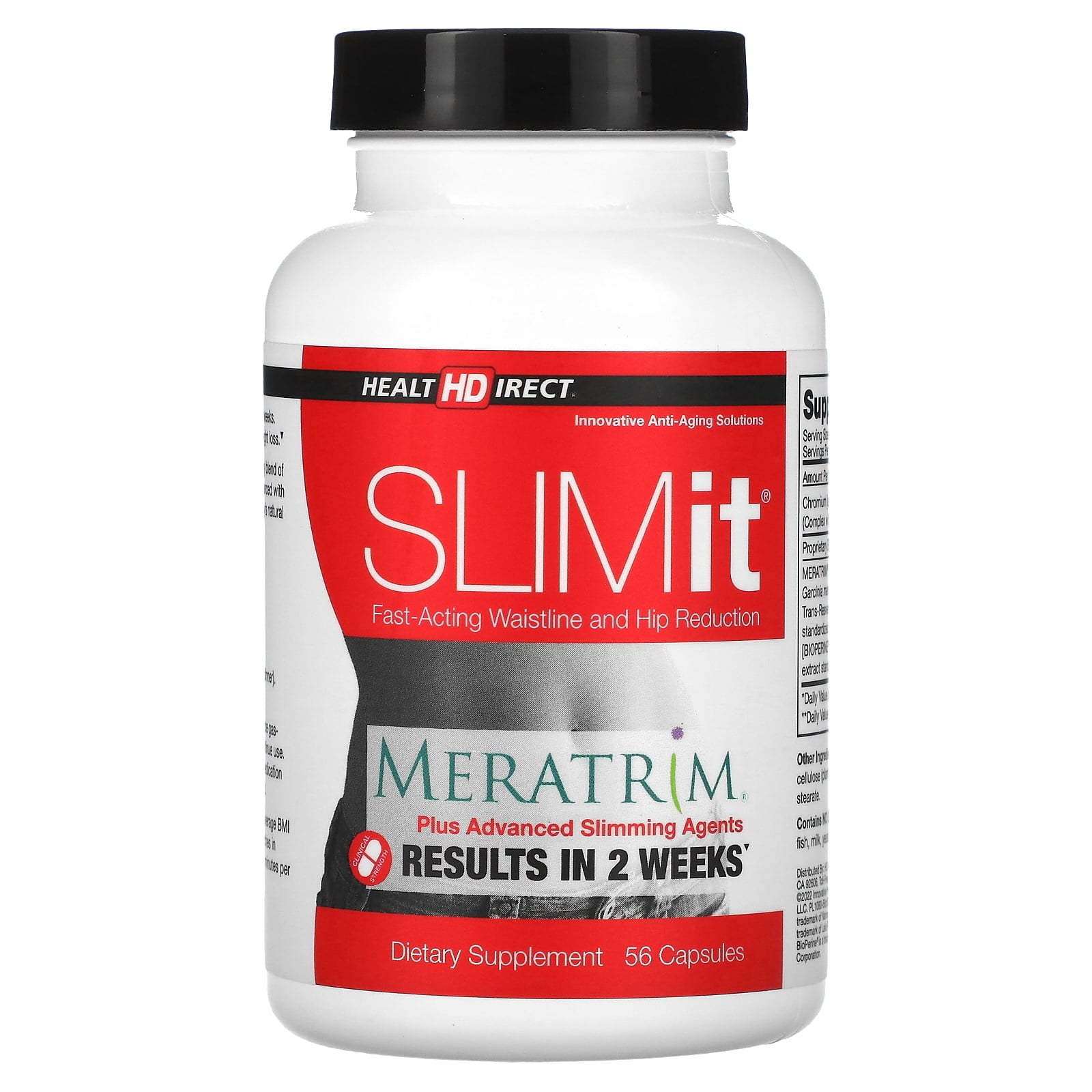 Health Direct SLIMit, 56 Capsules - Walmart.com