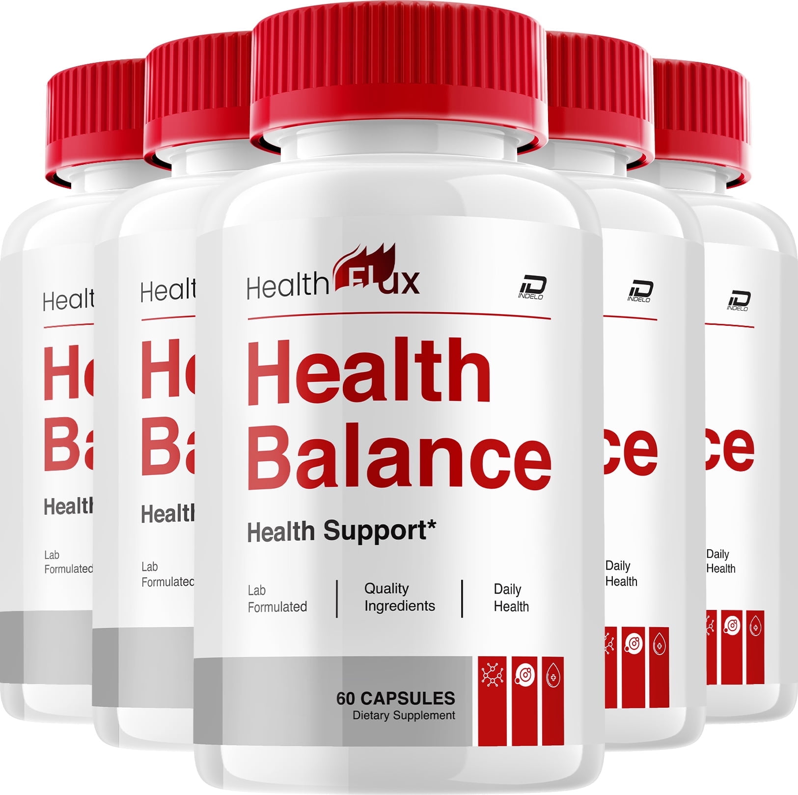 Health Flux Capsules – HealthFlux All Natural Glycogen Support, 5 Pack ...