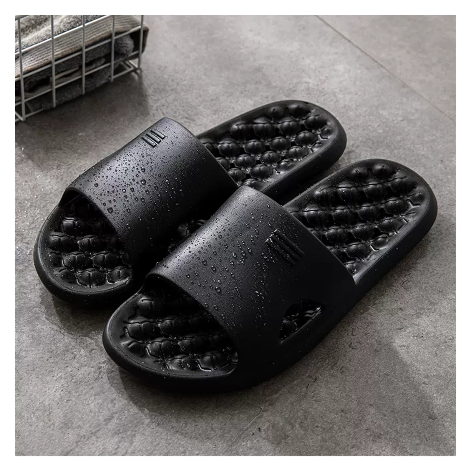 Health Foot Massage Slippers Acupressure Point Care Magnet Therapy ...