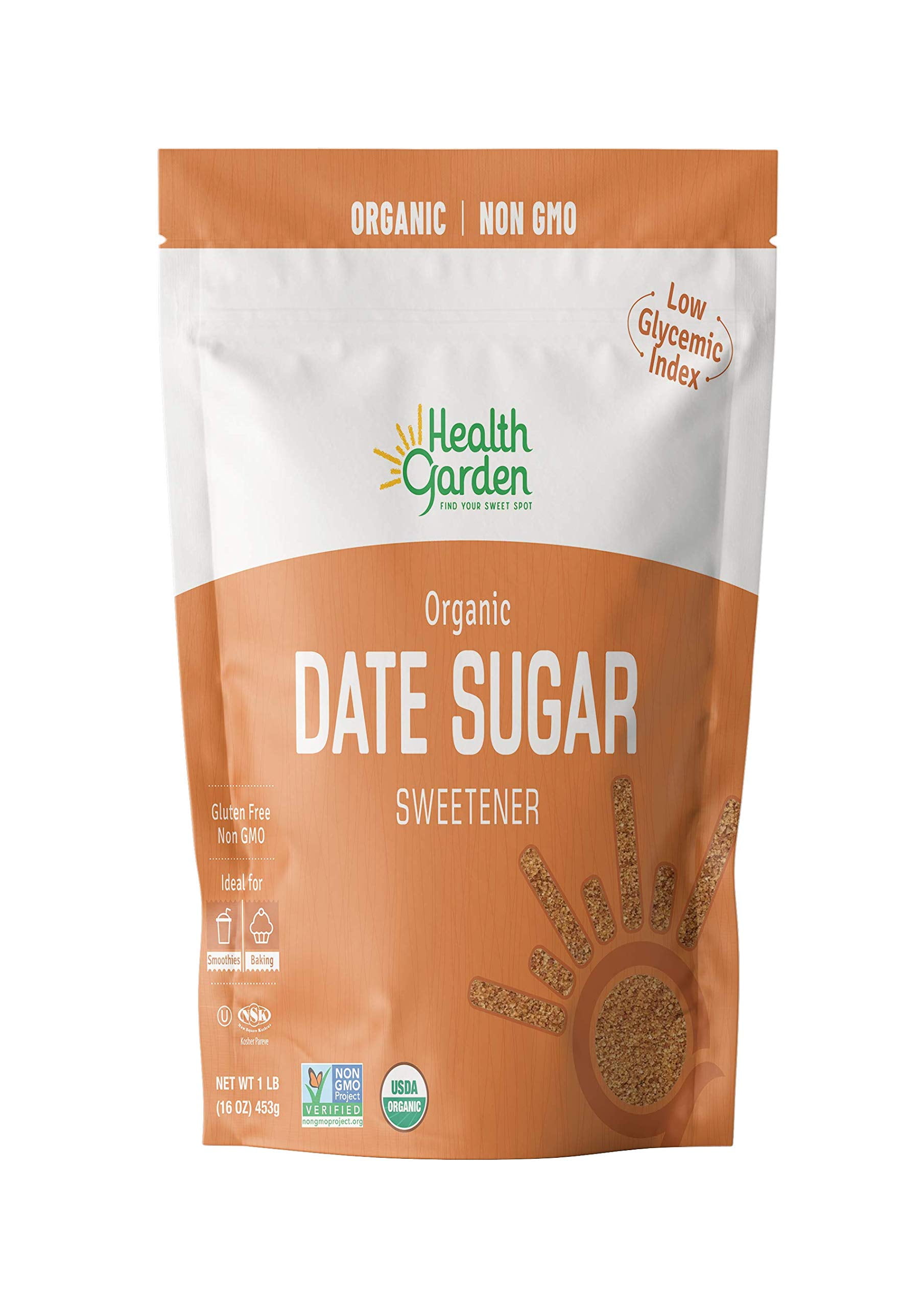 Health Garden Date OKA4 (16 OZ), Organic Date Sweetener, All-Natural ...