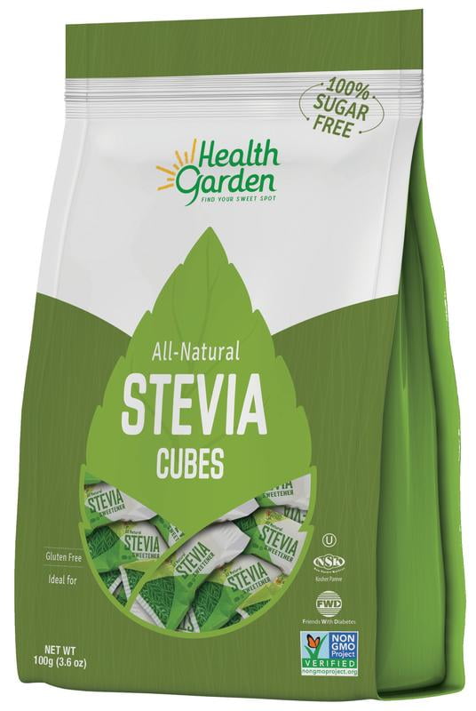 Health Garden All Natural Stevia Sweetener individually wrapped cubes ...