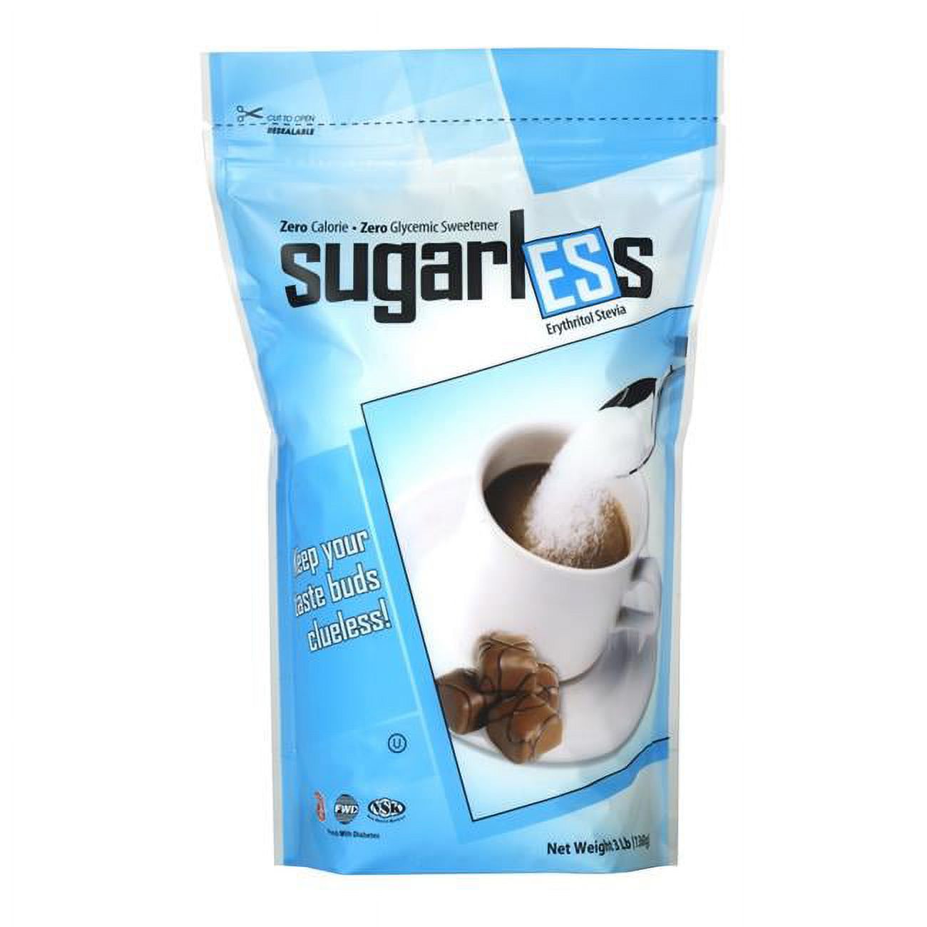 Health Garden Sugarless All Natural Sweetener 3 lbs - Walmart.com