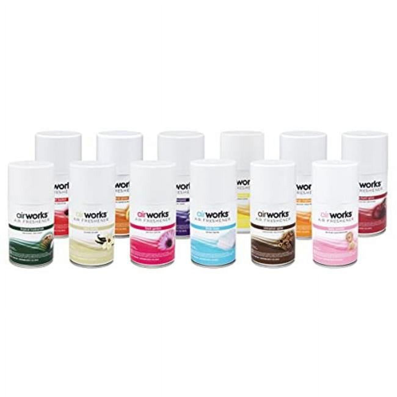 Health Gards AE-KIT Hospeco Metered Aerosols, Mixed Fragrances of Fresh ...