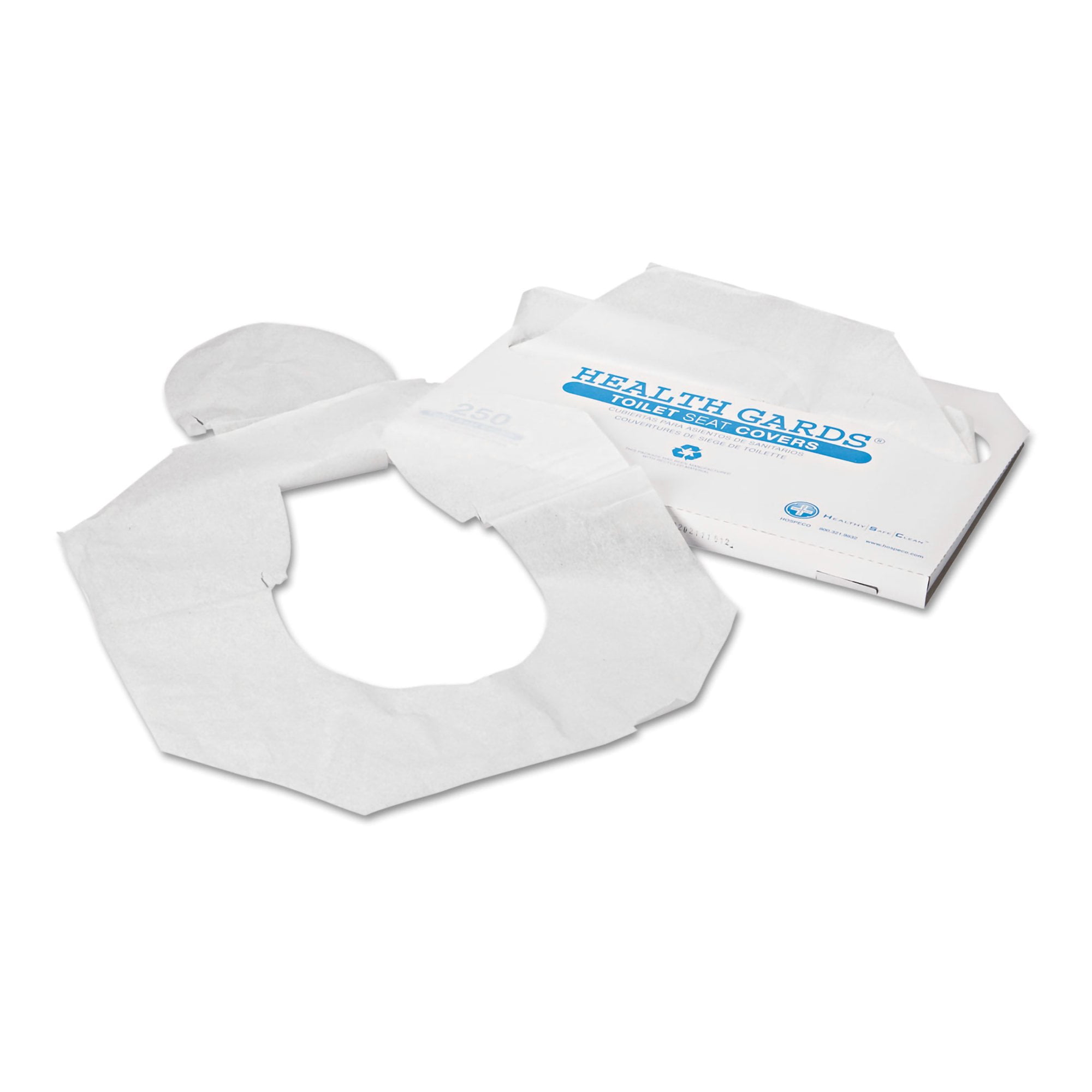 HOSPECO Health Gards Toilet Seat Covers, 5000 per Case, Flushable ...