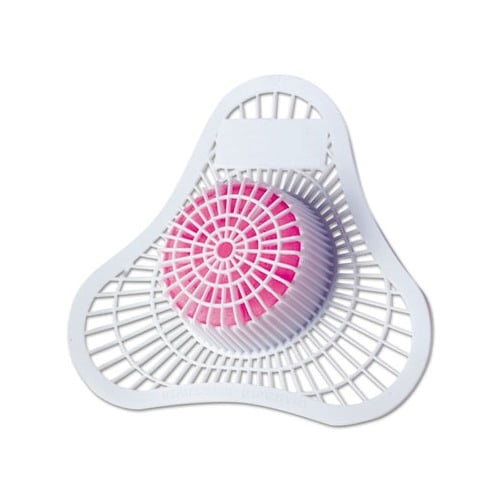 Health Gards Urinal Screen with Non-Para Block White/Pink, Cherry ...