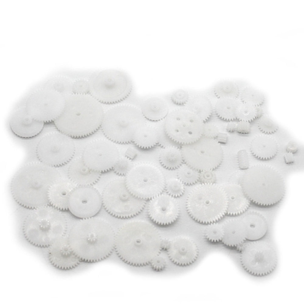 Health Gear Model Making Craft Set Gears, 64 Type Plastic Gear Set For ...