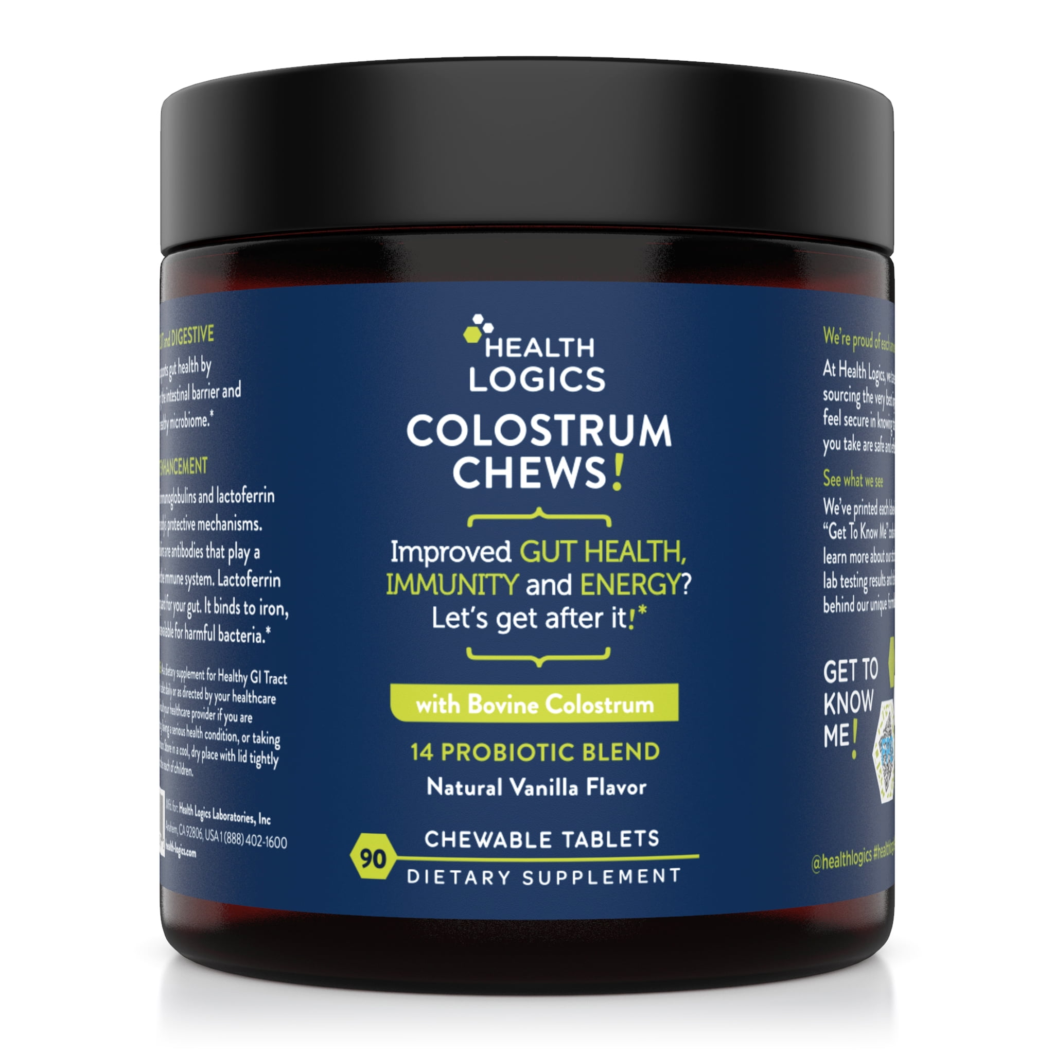 Health Logics Colostrum Chews - Walmart.com
