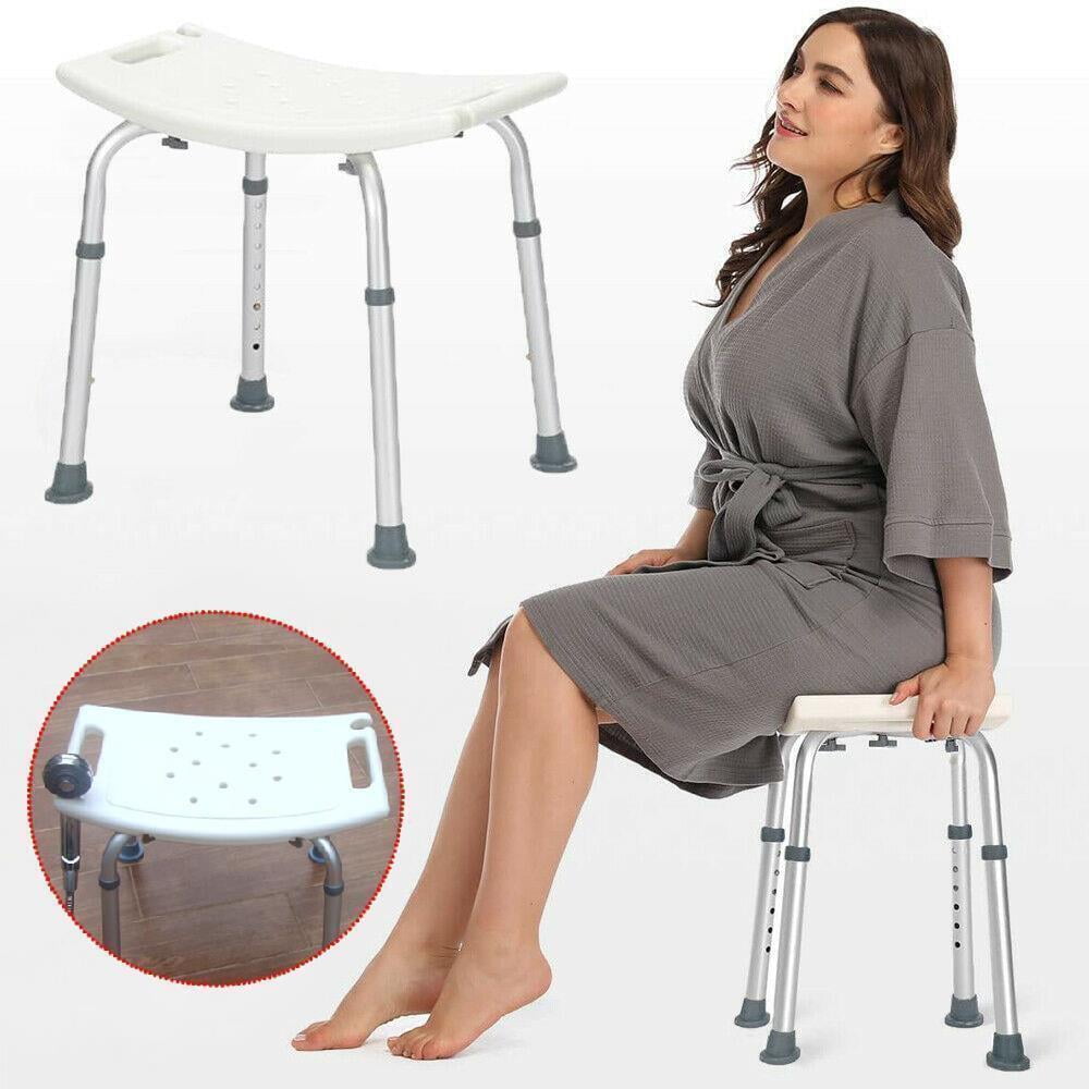 Health Medical Bath Tub Shower Chair 7 Height Adjustable Bench Stool ...