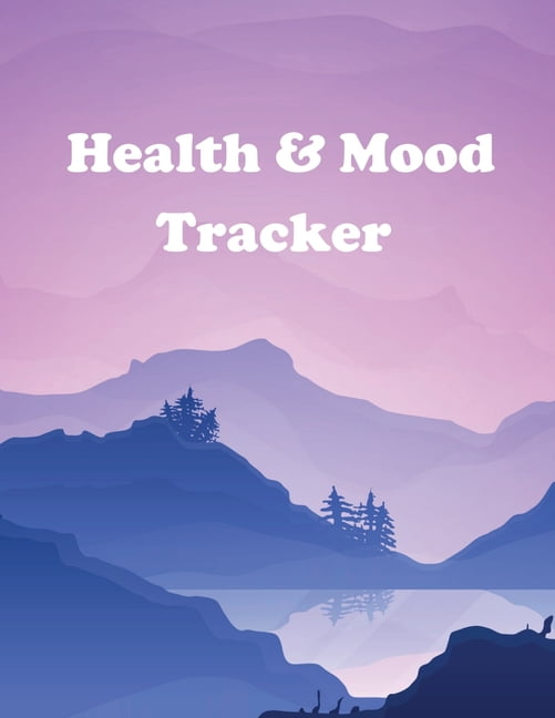 Health and Mood Tracker: Mental Health Journal For Tracking Stress and ...