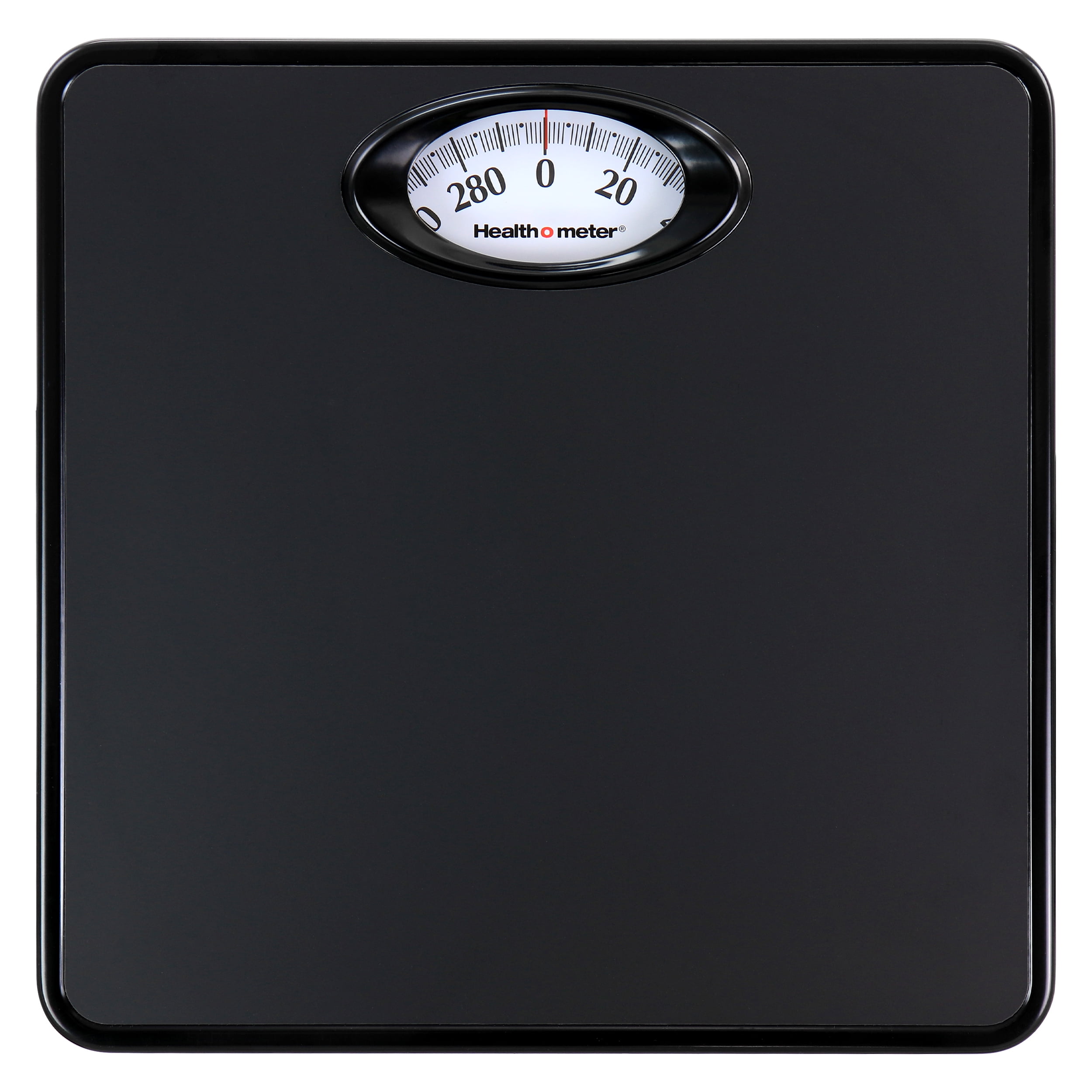 Health O Meter Weight Scale with Analog Dial, Black, 300lb - Walmart.com