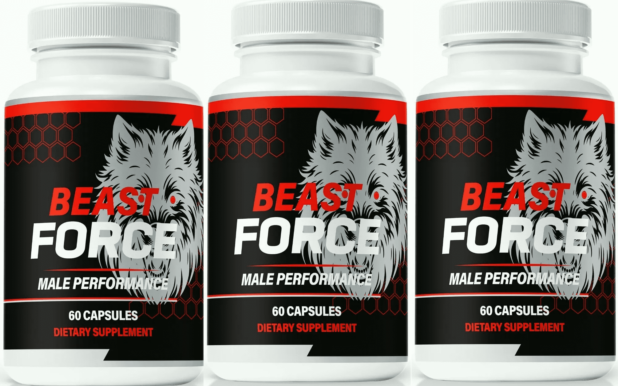Health & Performance Beast Force for Male Stamina Power -60 Capsule [3 ...