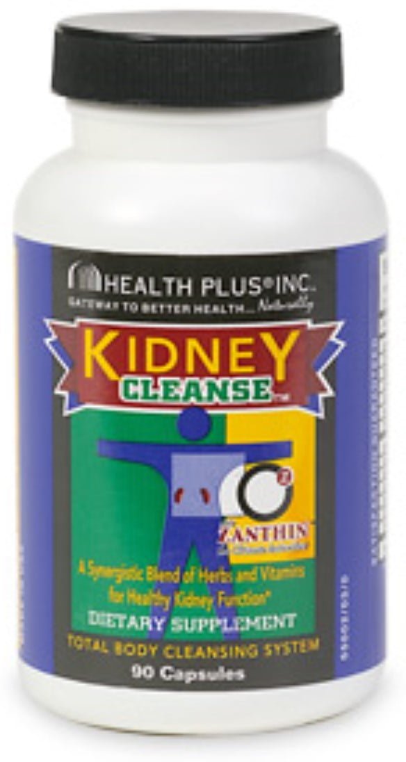Health Plus Kidney Cleanse, Capsules 90 ea (Pack of 2) - Walmart.com