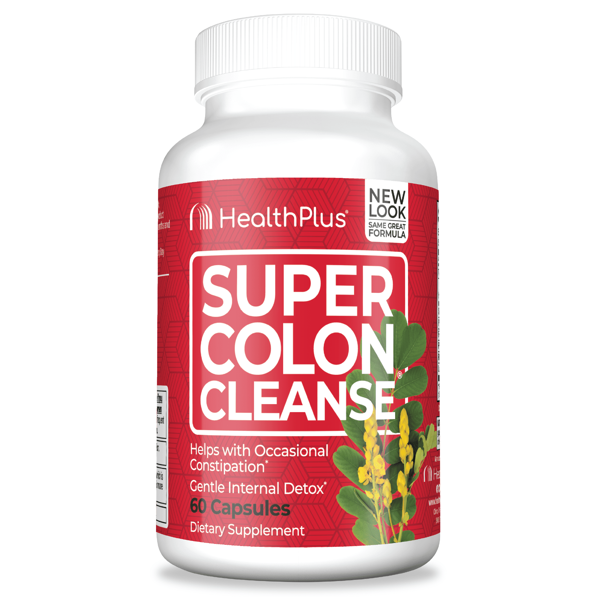 Health Plus Super Colon Cleanse 15 Day Supply of Gentle Gut Cleanse ...