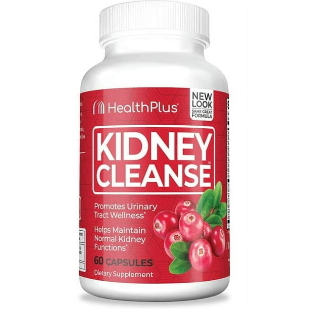 Health Plus Kidney Cleanse 60 Caps - Walmart Business Supplies