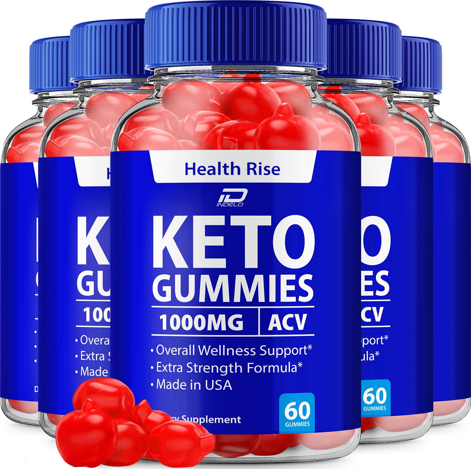 Health Rise ACV Gummies Supplement – HealthRise ACV Gummy 1000MG, 5 ...