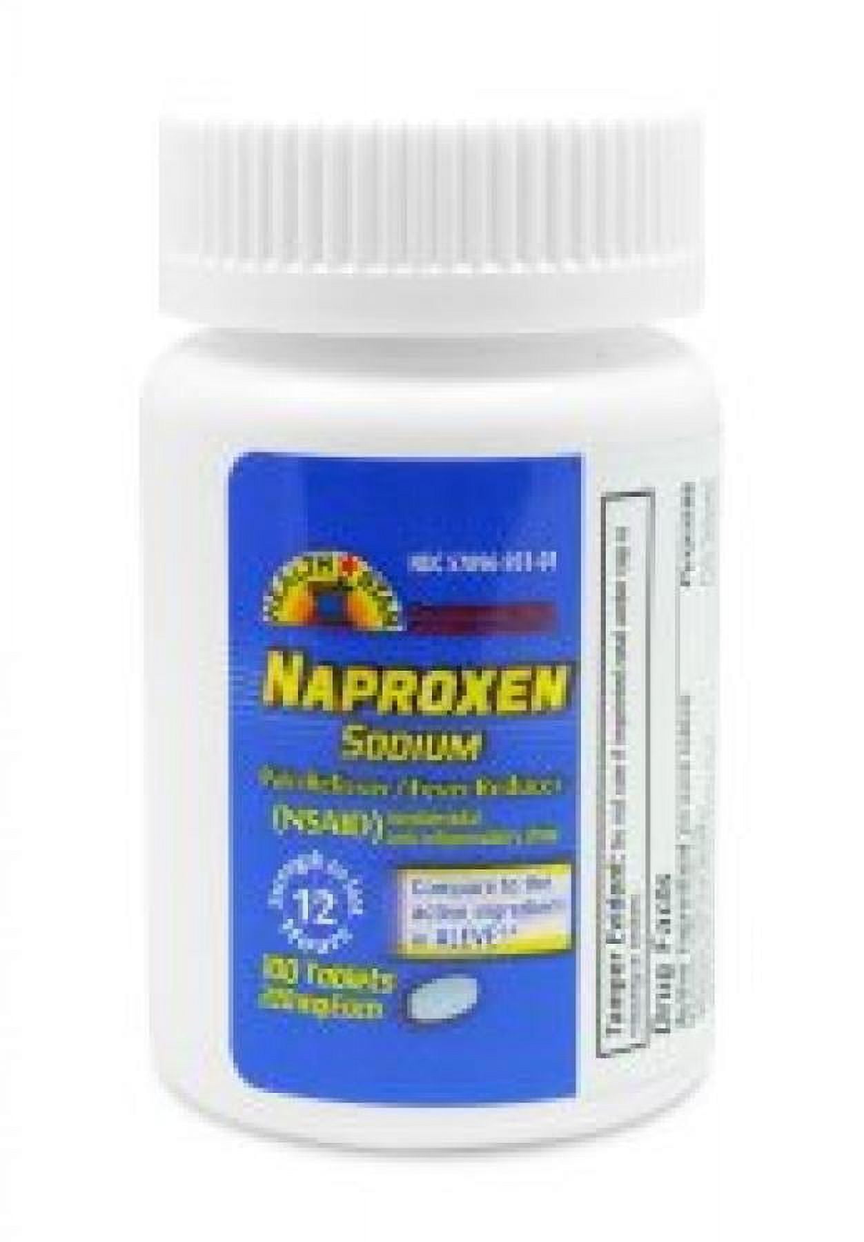 McKesson Naproxen Sodium Tablets, 220 mg Pain Reliever and Fever ...