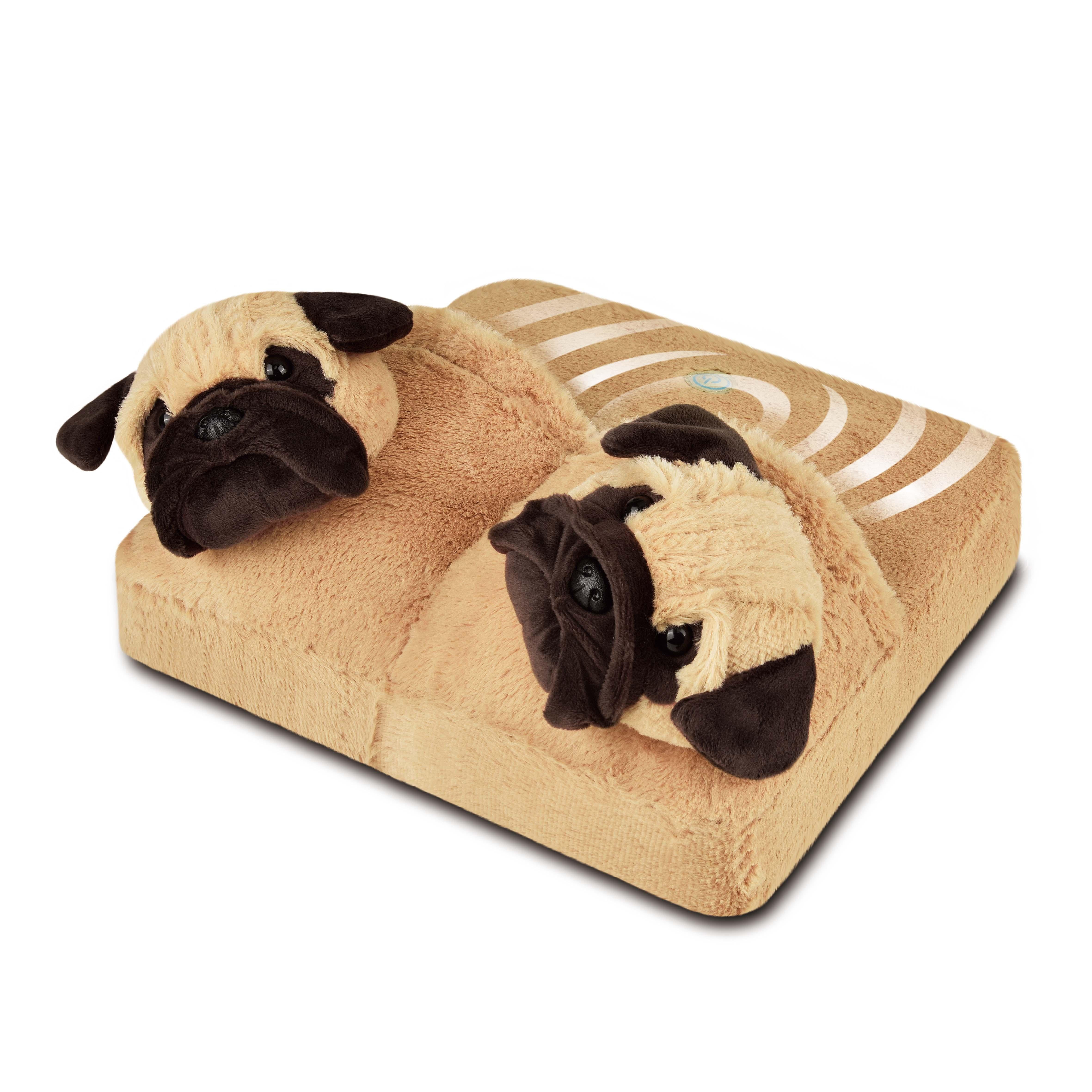 Health Touch Animal Foot Massager, with Relaxing Vibration, Ultra Soft ...