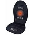 Health Touch Massage Seat Topper with Heat, Vibration Massager, Back ...