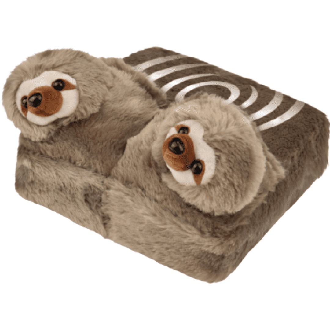 Health Touch Sloth Foot Massaging Massager Gift with Relaxing Vibration ...