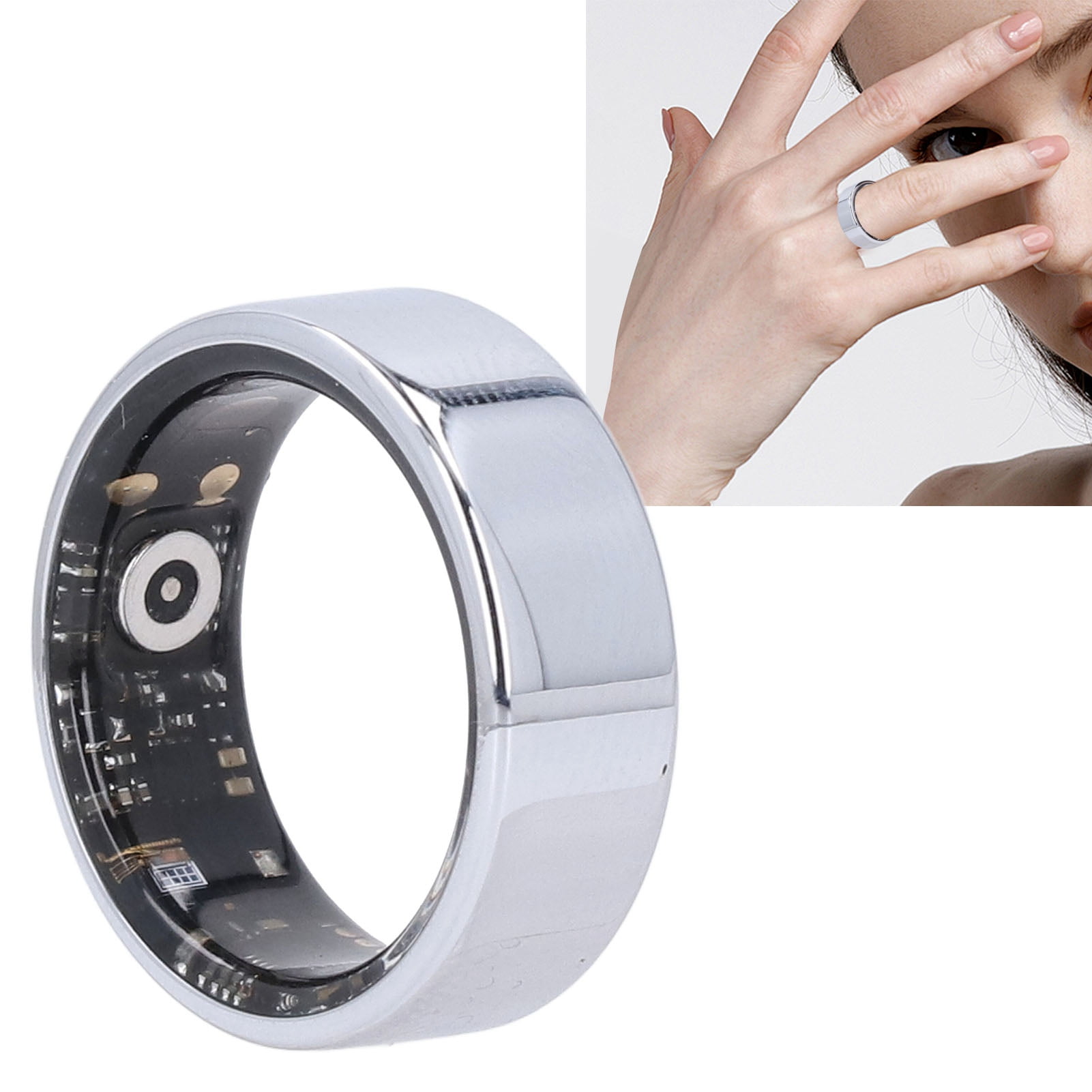 Health Tracker Ring: Monitor Activity, Mileage Workout Data, Remote ...
