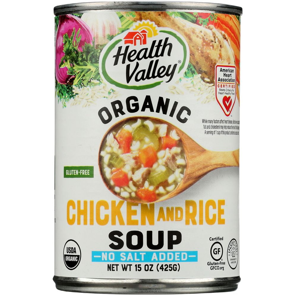 Health Valley Organic Chicken Rice Soup, 15 Ounce -- 12 per Case ...