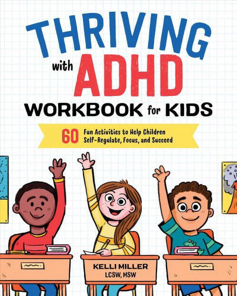 Health and Wellness Workbooks for Kids: Thriving with ADHD Workbook for ...