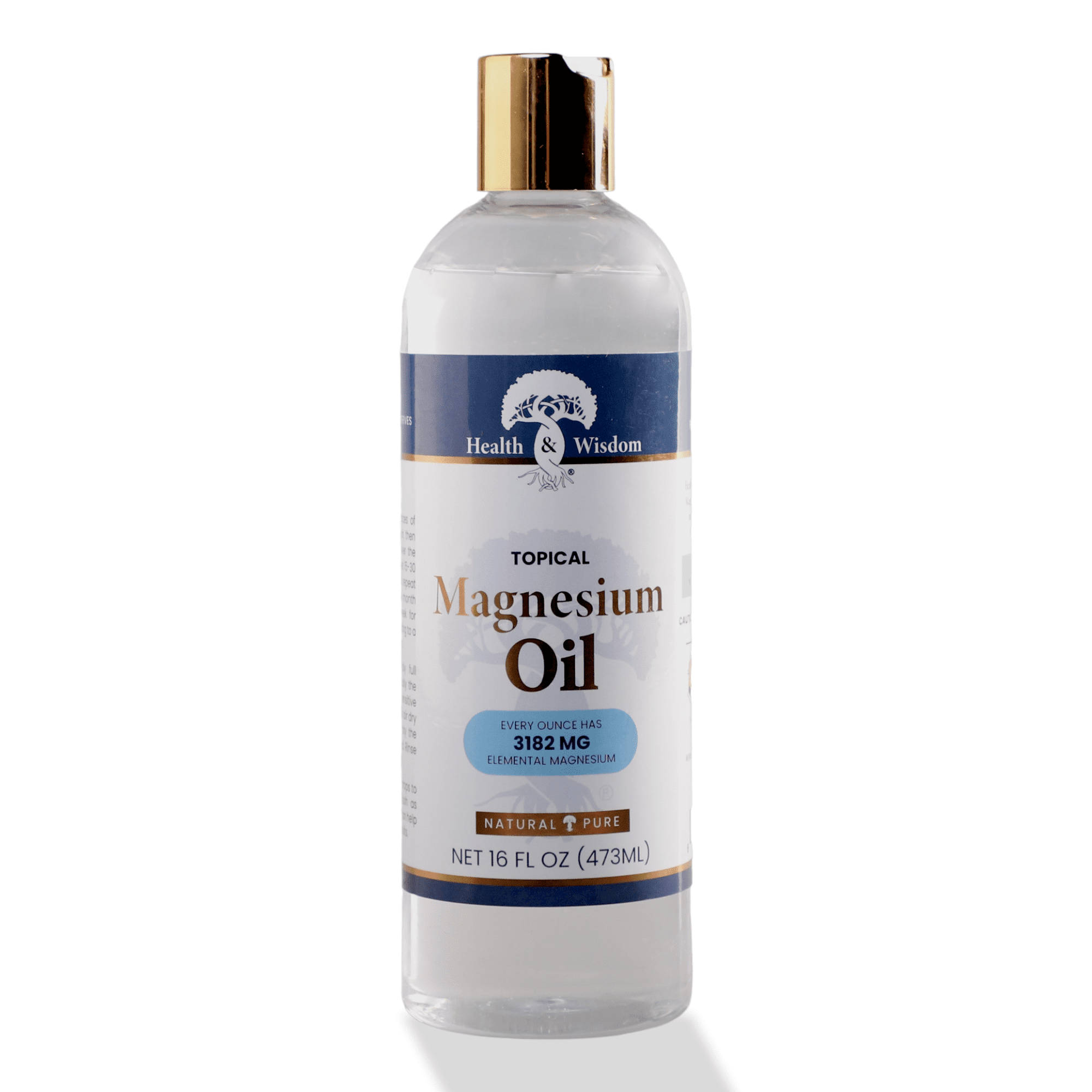 Health and Wisdom - Magnesium Oil USP - 16 fl. oz. - Walmart.com
