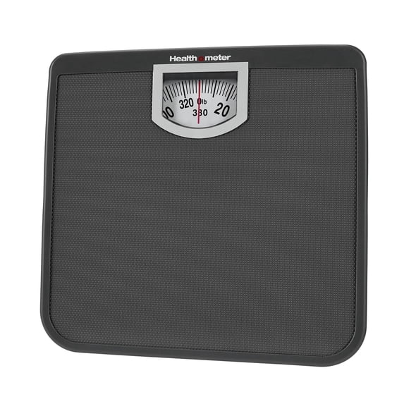 Health o meter Compact Dial Bathroom Scale, 330 lb. Capacity, Sturdy ...