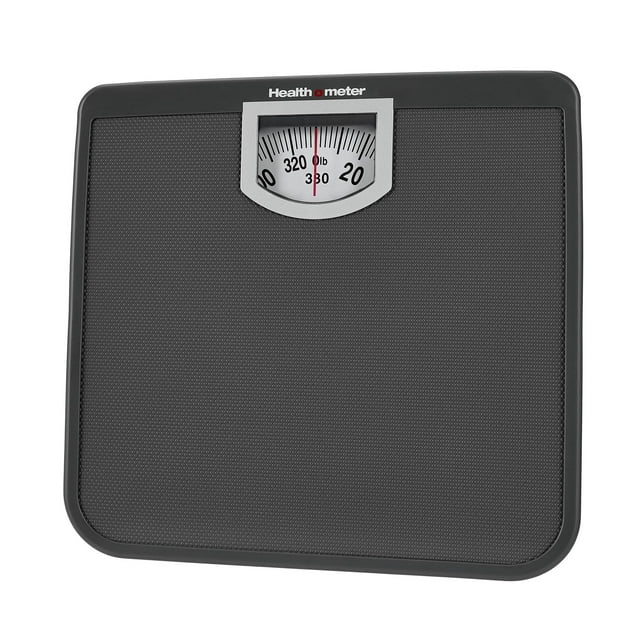 Health o meter Compact Dial Bathroom Scale, 350 lb. Capacity, Sturdy ...
