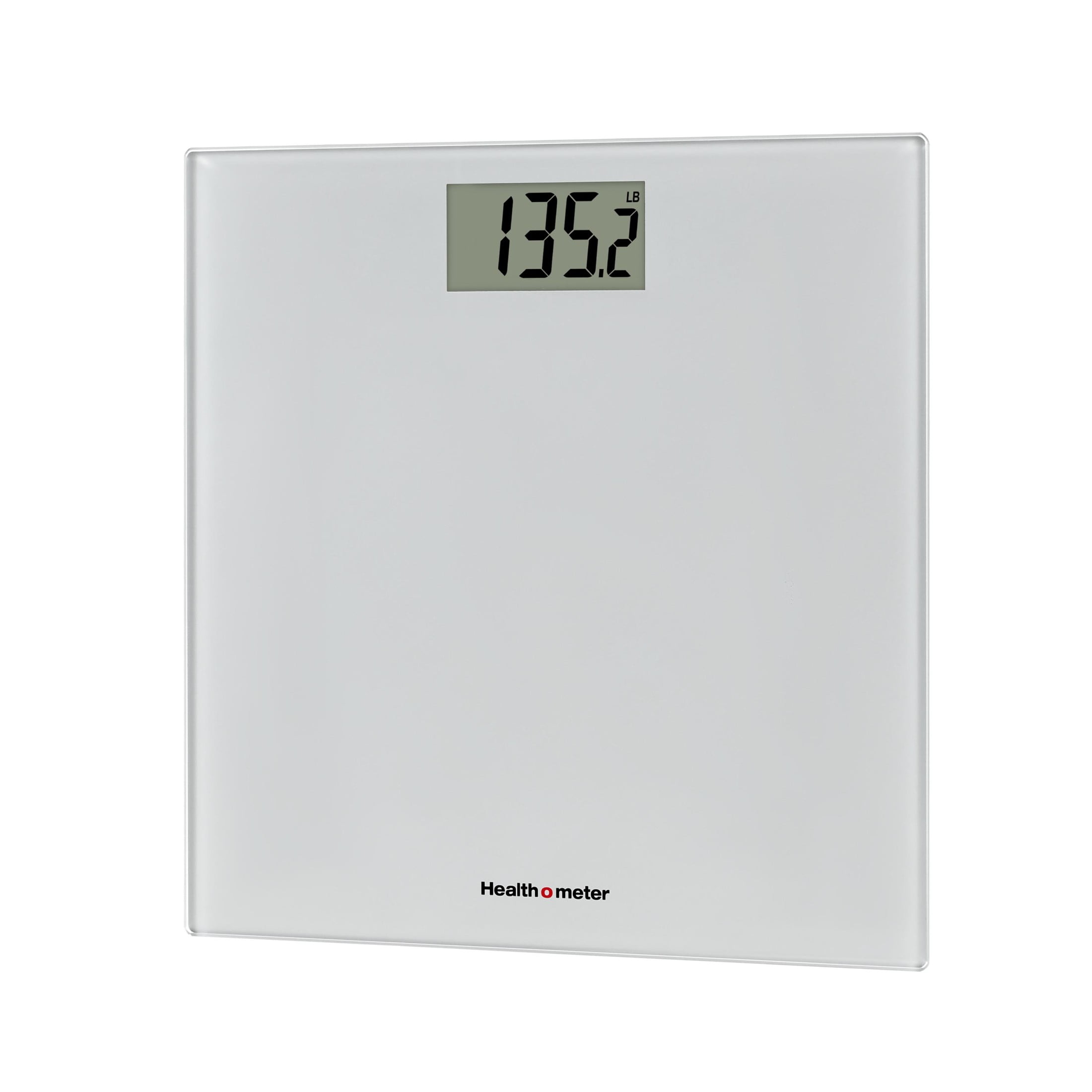 Health o meter Compact Digital Glass Bathroom Scale, 500 lb Capacity ...