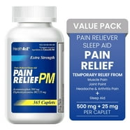 Genexa Clean Acetaminophen Extra Strength Pain Relief, Dye Free, 500mg ...