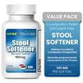 HealthA2Z Docusate Sodium 100mg, Gentle Constipation Relief, Stimulant ...