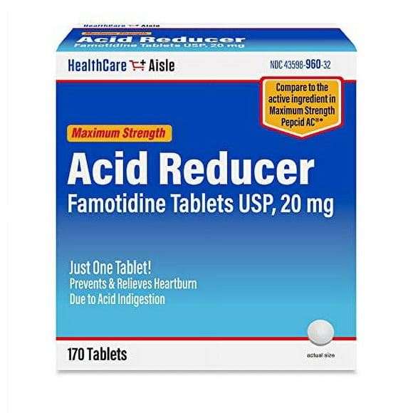 Famotidine in Antacids and Heartburn Relief - Walmart.com