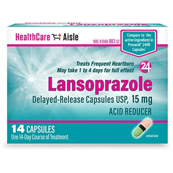 Lansoprazole in Antacids and Heartburn Relief - Walmart.com