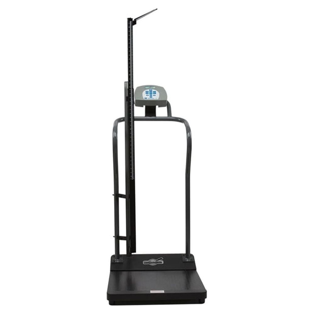 HealthOMeter 3001KG Antimicrobial Platform Scale w/ Height Rod-KG Only ...