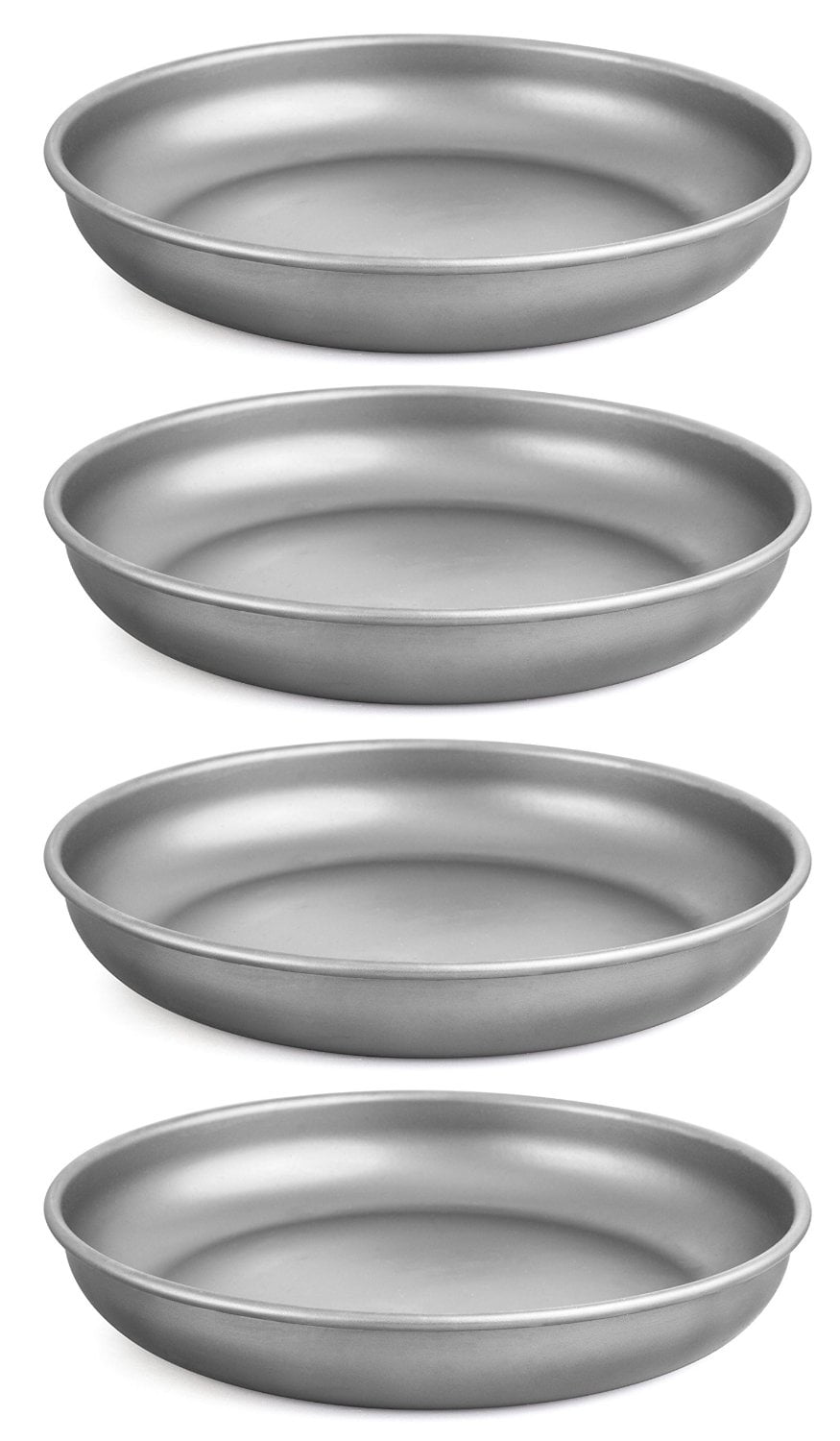 HealthPro Super Strong Lightweight Titanium (Ti) Dinner Plate, 7-Inch ...