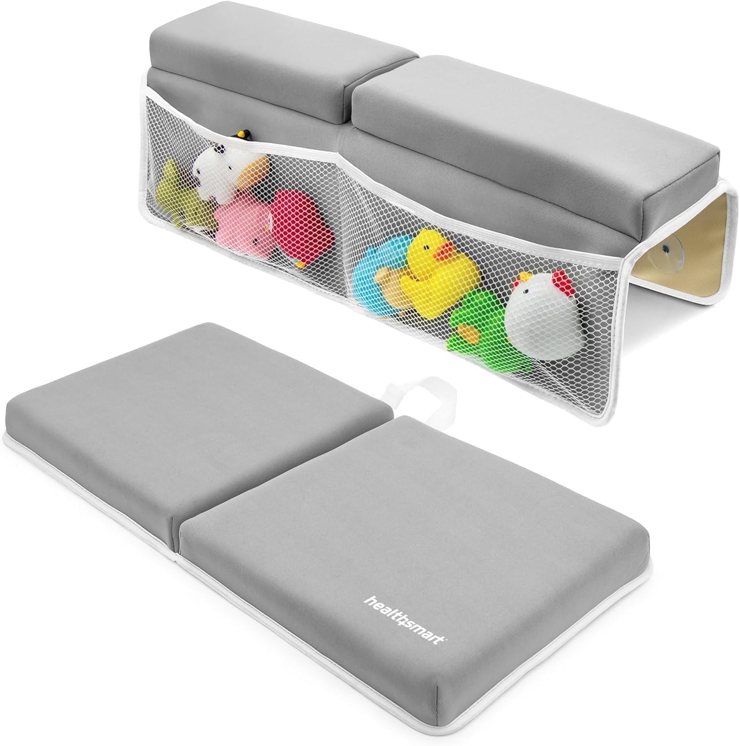 HealthSmart Baby Bath Kneeler and Elbow Rest Pad Set – Ultra-Thick, Toy ...