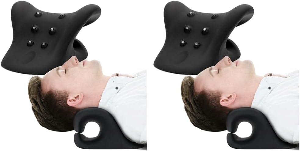 HealthSmart Neck & Shoulder Traction Device, Neck & Shoulder Relaxer ...