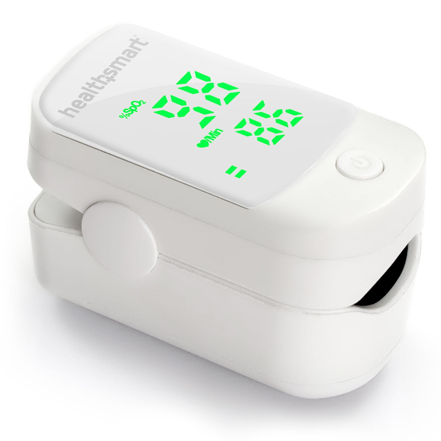 HealthSmart Pulse Oximeter for Fingertip That Displays Blood Oxygen ...