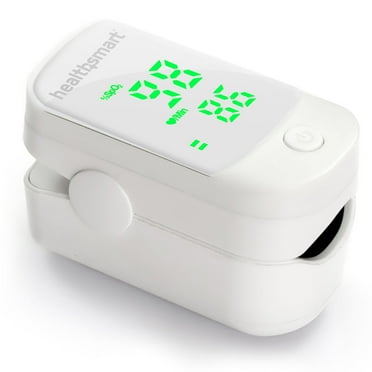 Equate Fingertip Pulse Oximeter, Heart Rate Monitor and SpO2 Levels HSA ...