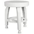 HealthSmart Swivel Shower Stool Seat with Storage Shelf, Rotating ...