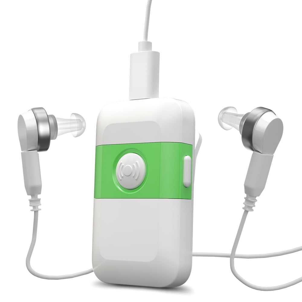 HealthTree, Pocket Personal Sound Amplifier, Rechargeable, White ...