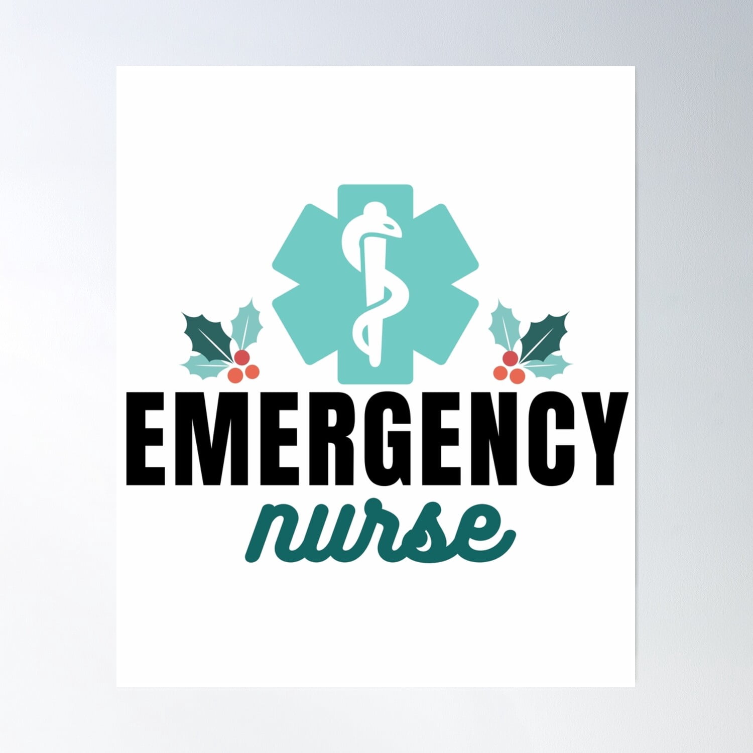 Healthcare Professional'S Life - Emergency Nurse Design For Medical ...