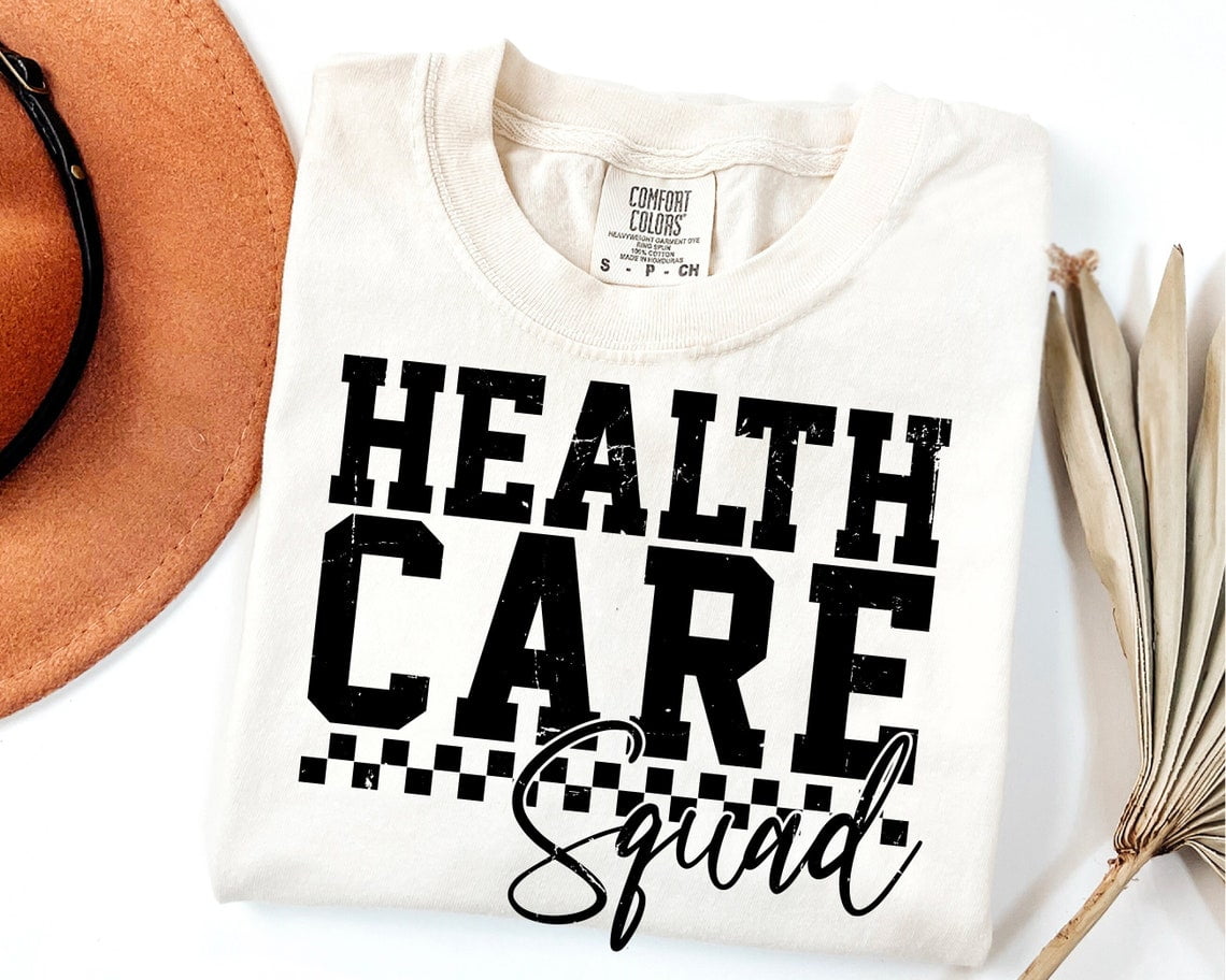 Healthcare Squad Svg Png, Nursing Life Svg, Retro Nurse Svg Cut File ...