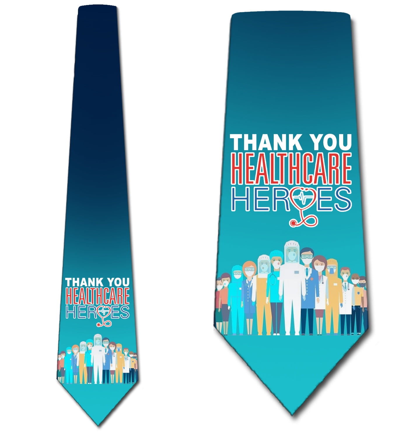 Healthcare Ties Mens Doctor Necktie Medical Tie by Three Rooker ...