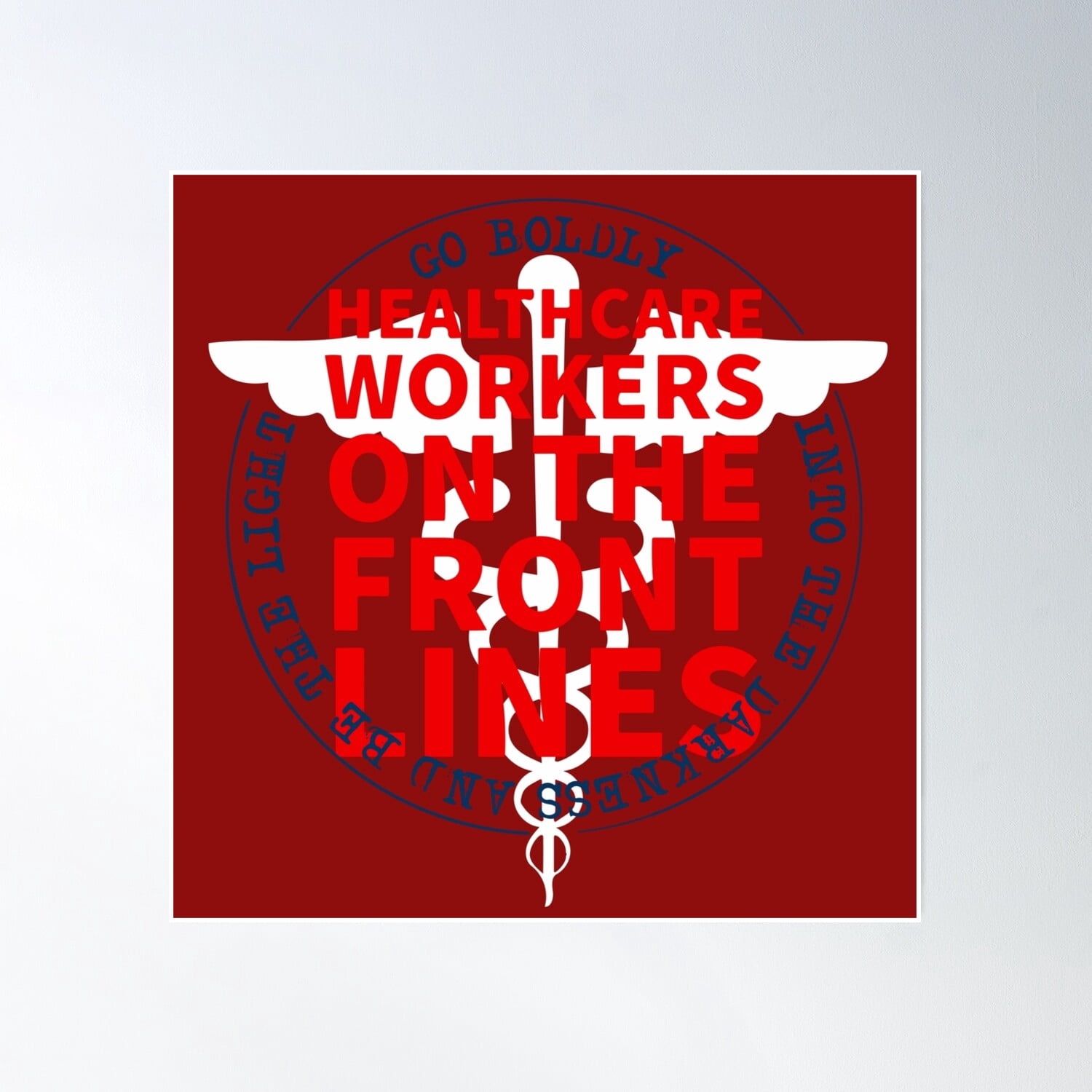 Healthcare Workers On The Front Lines Go Boldly Into The Darkness And ...