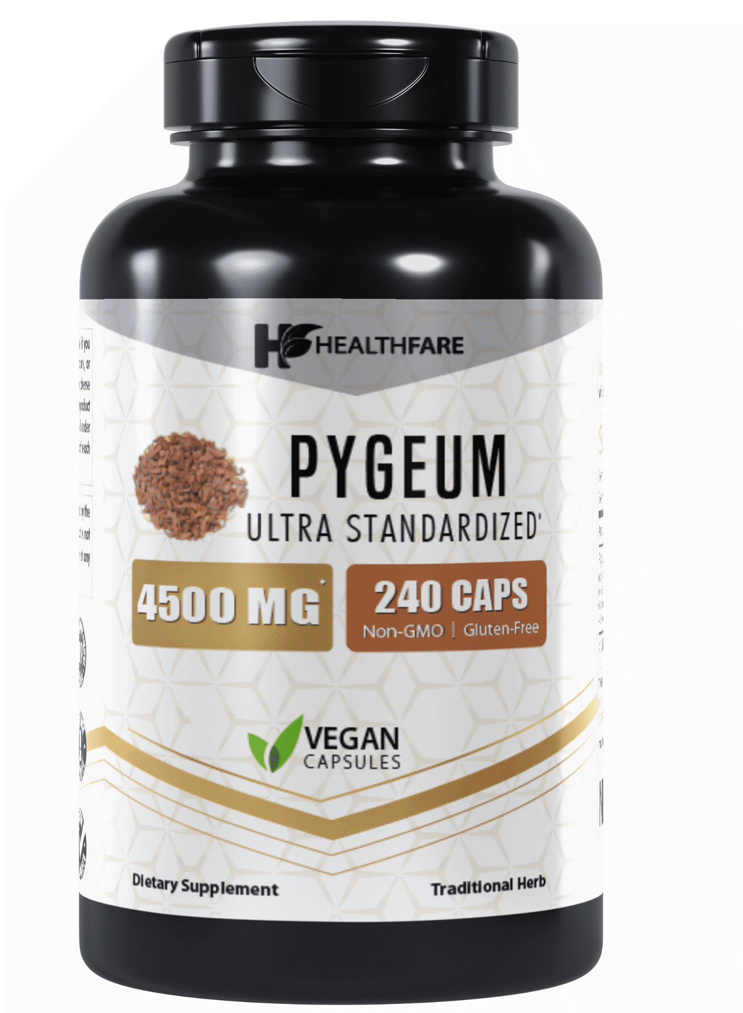 Healthfare Pygeum Bark Extract Supplement 4500mg | 240 Capsules ...
